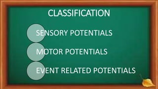 Evoked potentials | PPTX