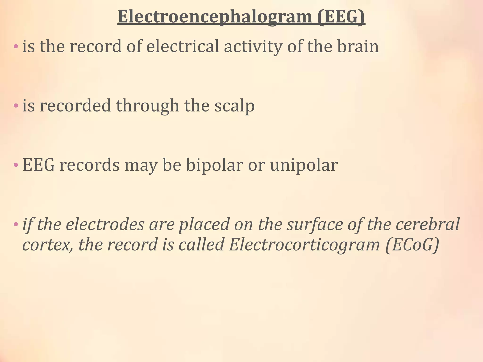 Evoked potentials, clinical importance & physiological basis of ...