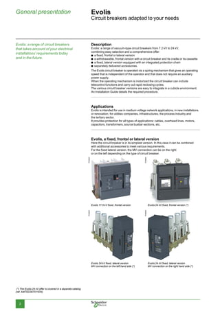 Evolis circuit breakers_17_5kv | PDF
