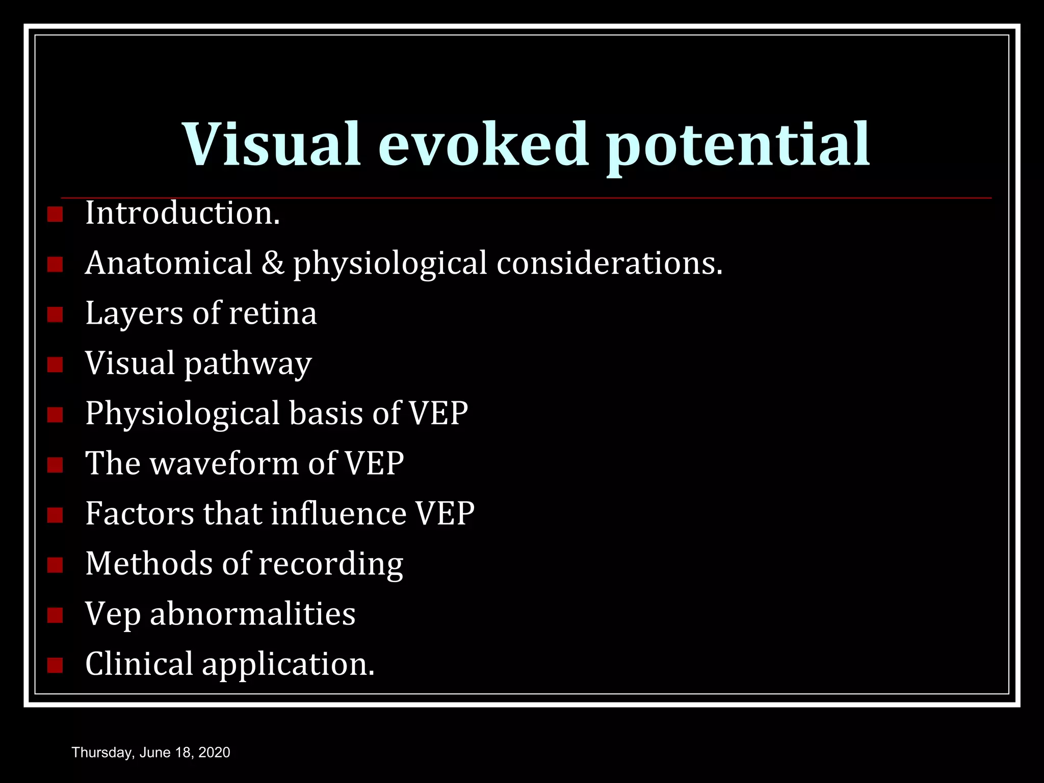Evolked potential | PPT