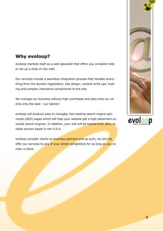 evoloop - Company Profile | PDF