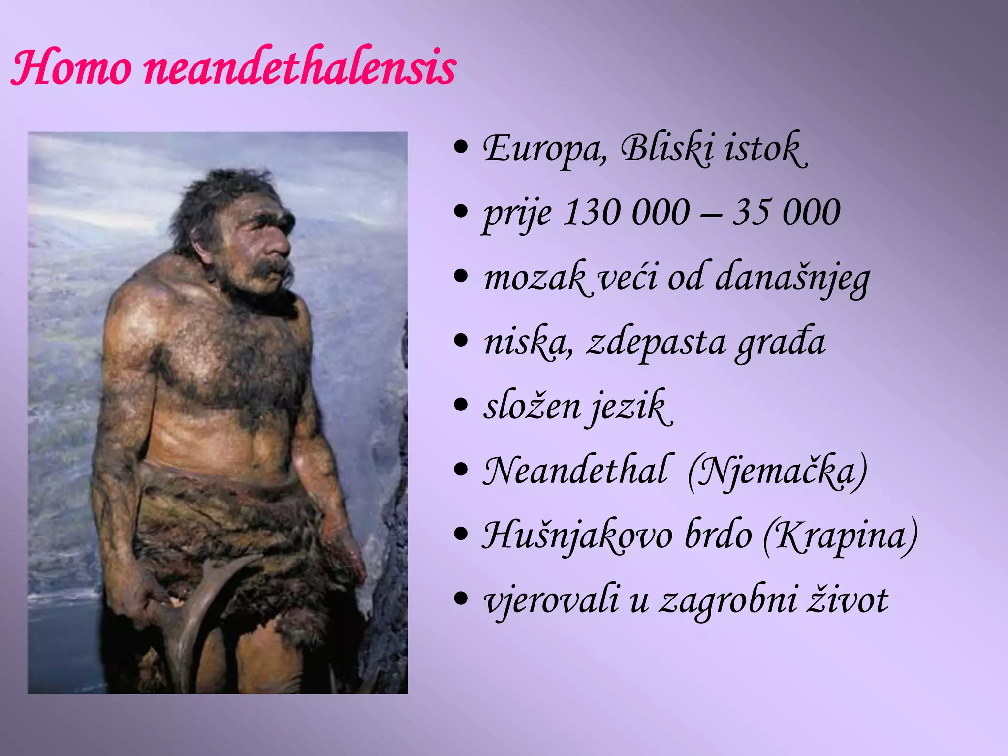 Evolucija čovjeka | PDF