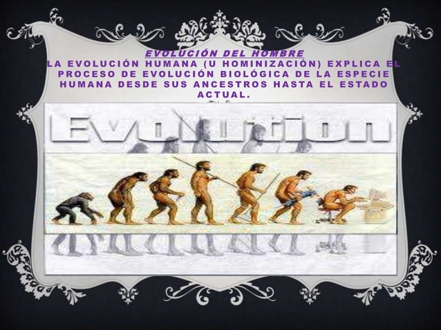 Evolución | PPT