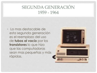 Evolución de la computadora | PPTX