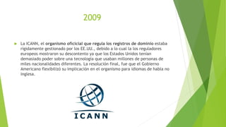 Evolución del internet | PPTX
