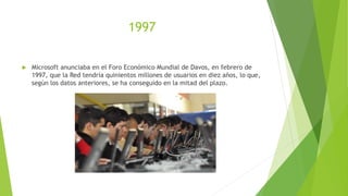 Evolución del internet | PPTX