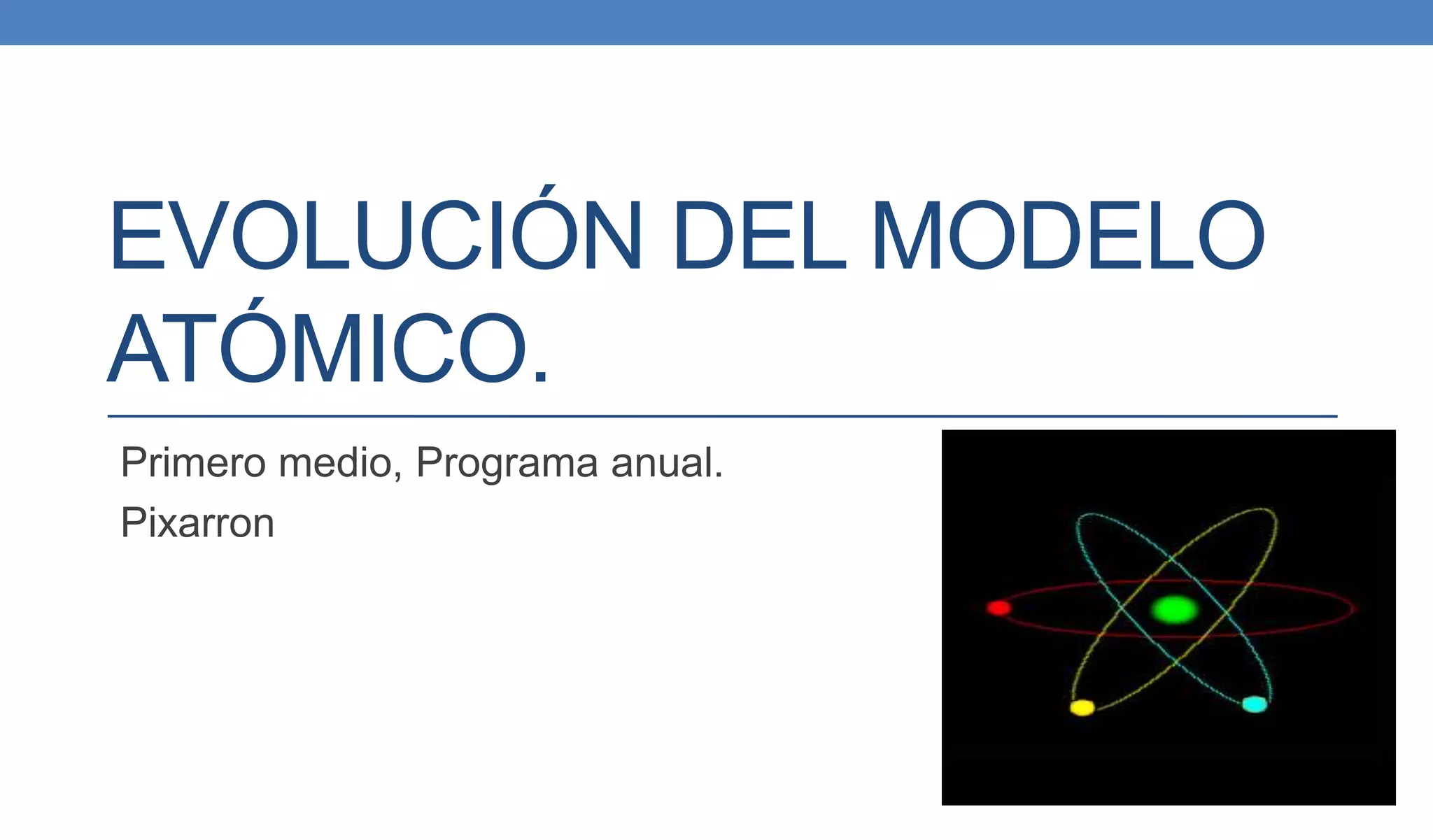 Modelo atómico | PPT