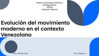 Evolución del movimiento moderno en el contexto Venezolano.pdf