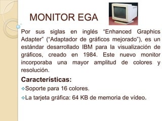 Evolución de los monitores de computadora compartido | PPTX