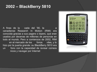 Evolución del smartphone | PPTX