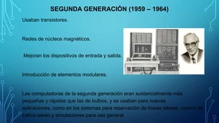 Evolución tecnológica de las computadoras | PPTX