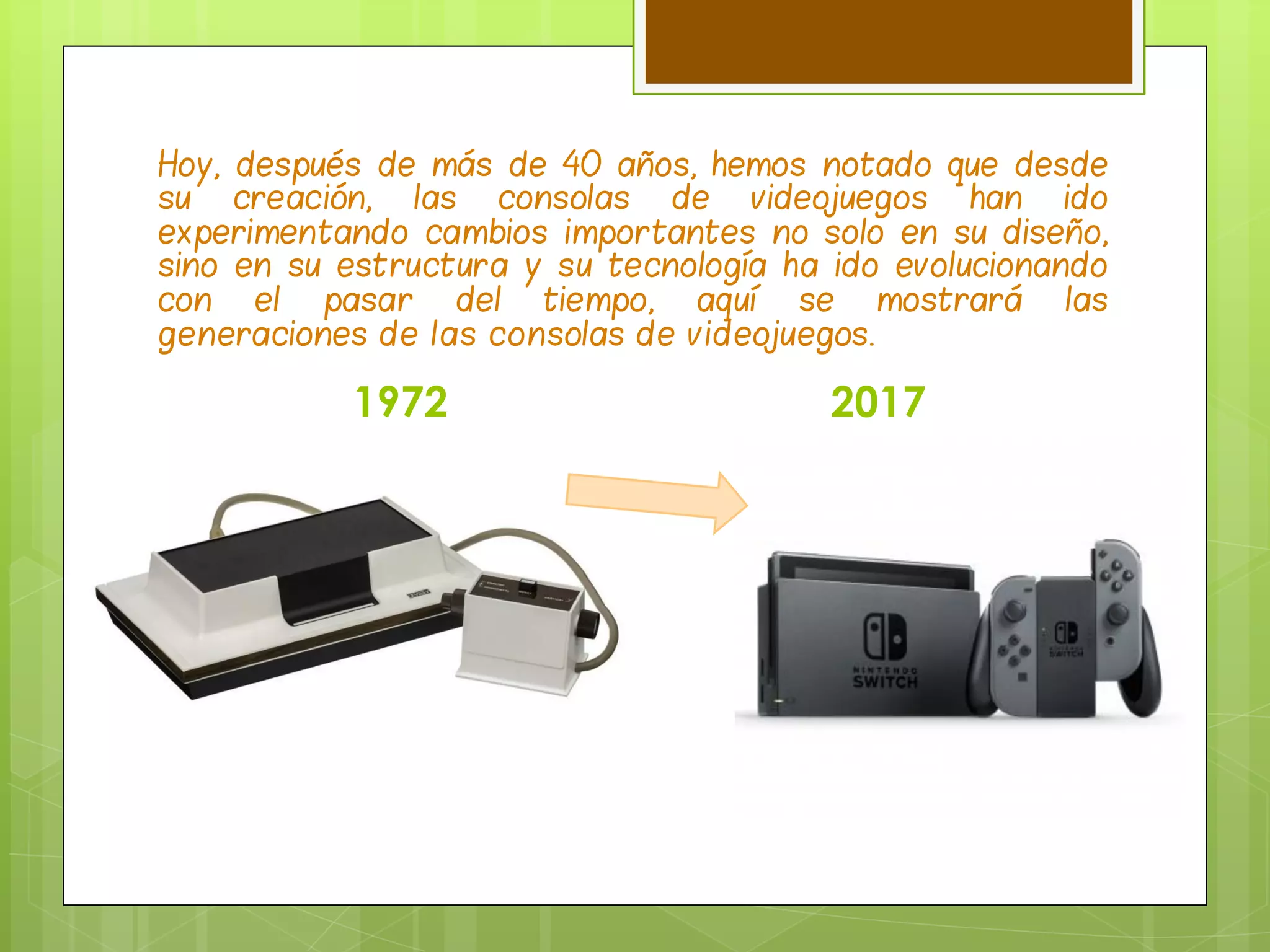 Evolucion Consolas de Videojuegos | PDF