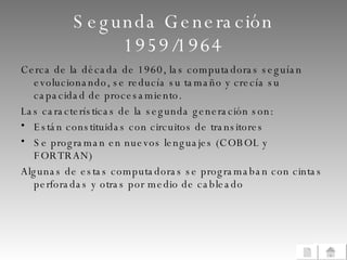 Evolucion De Las Computadoras | PPT