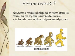 Evolucion | PPTX