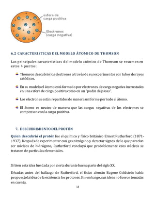 Modelos atomicos | DOCX