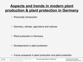 Agricultura en Europa y Alemania (1era parte) | PPT