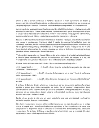 Evolucion de la criminología | DOCX