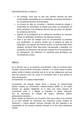 Evolucion de la web | DOCX