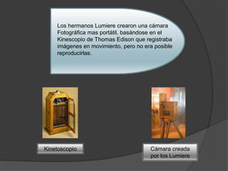 Evolucion del cine tecnologia 4 | PPTX