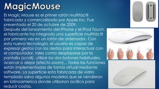 Evolucion del mouse | PPTX