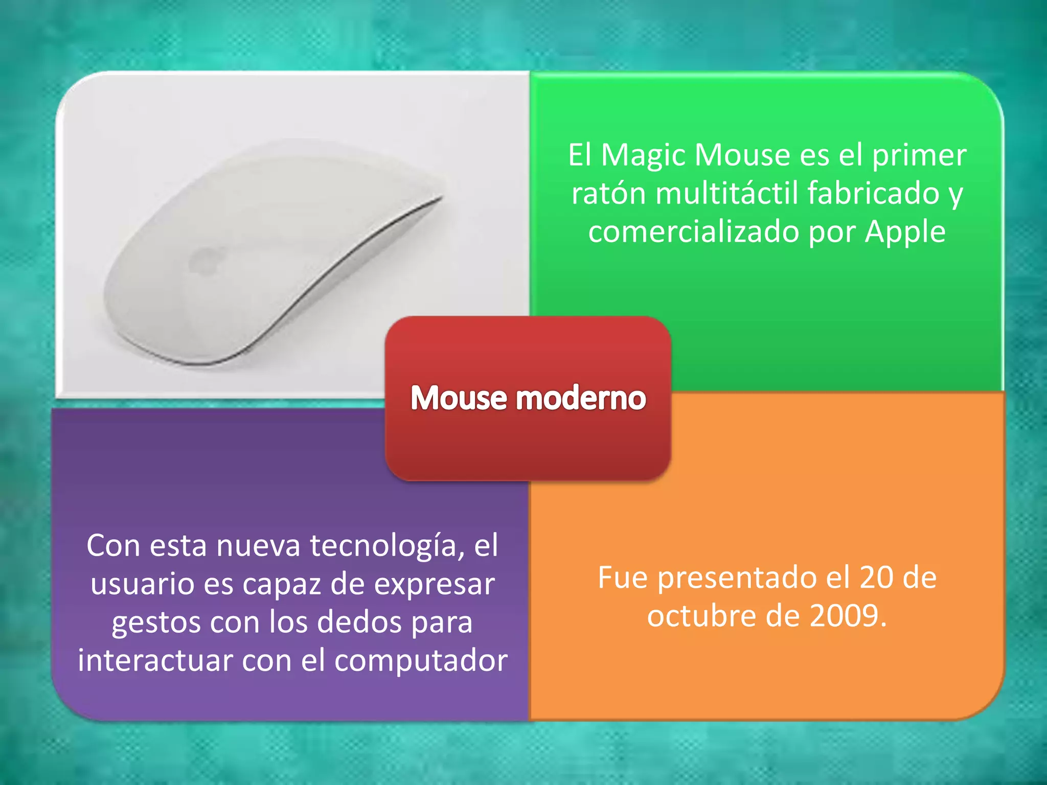 Evolucion del mouse | PPTX | Computing | Technology & Computing
