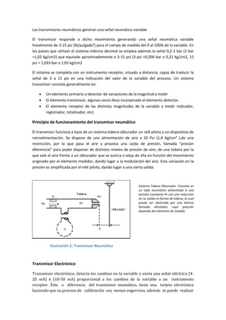 Evolucion de los transmisores | PDF
