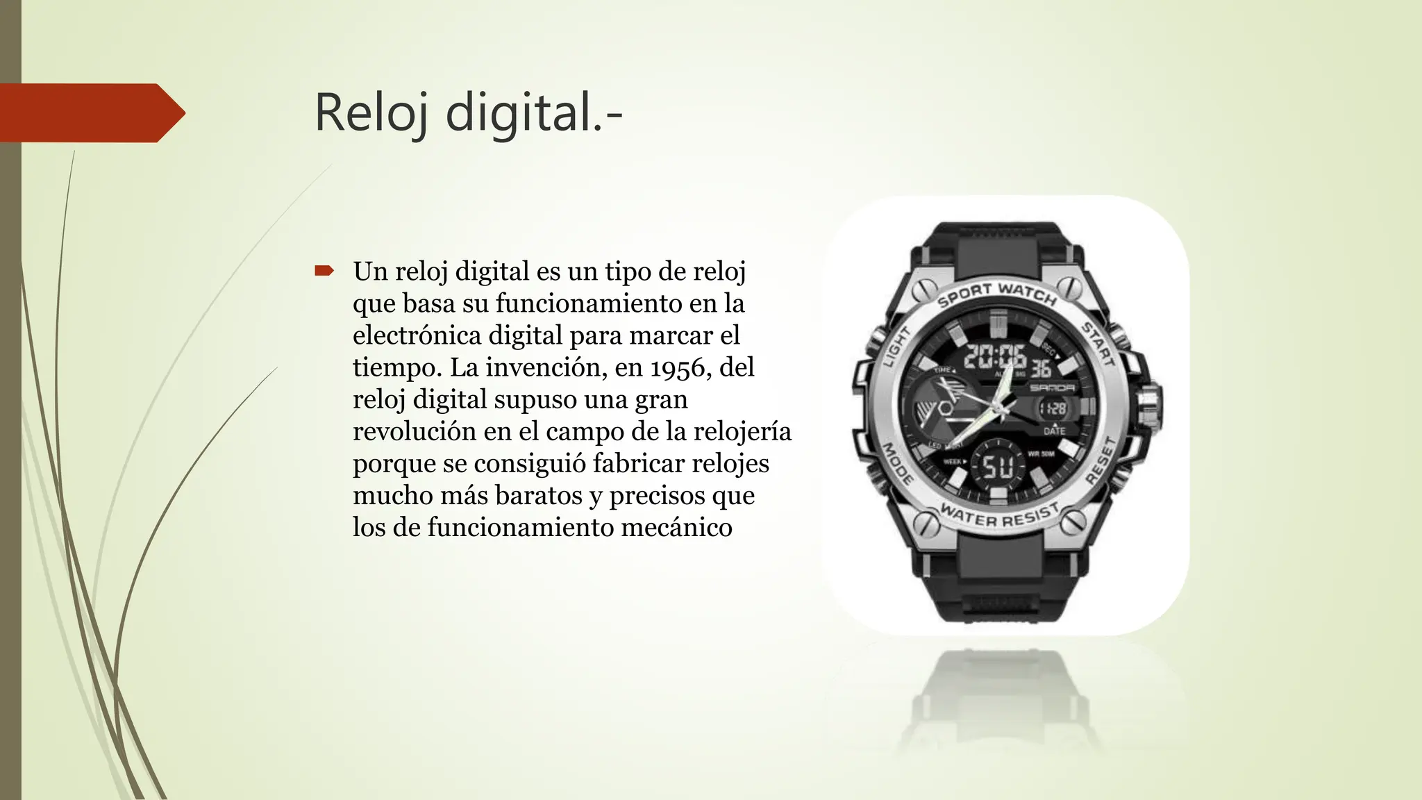 EVOLUCION DEL RELOJ DESDE 750a.c HASTA EL AÑO 2000 | PPT