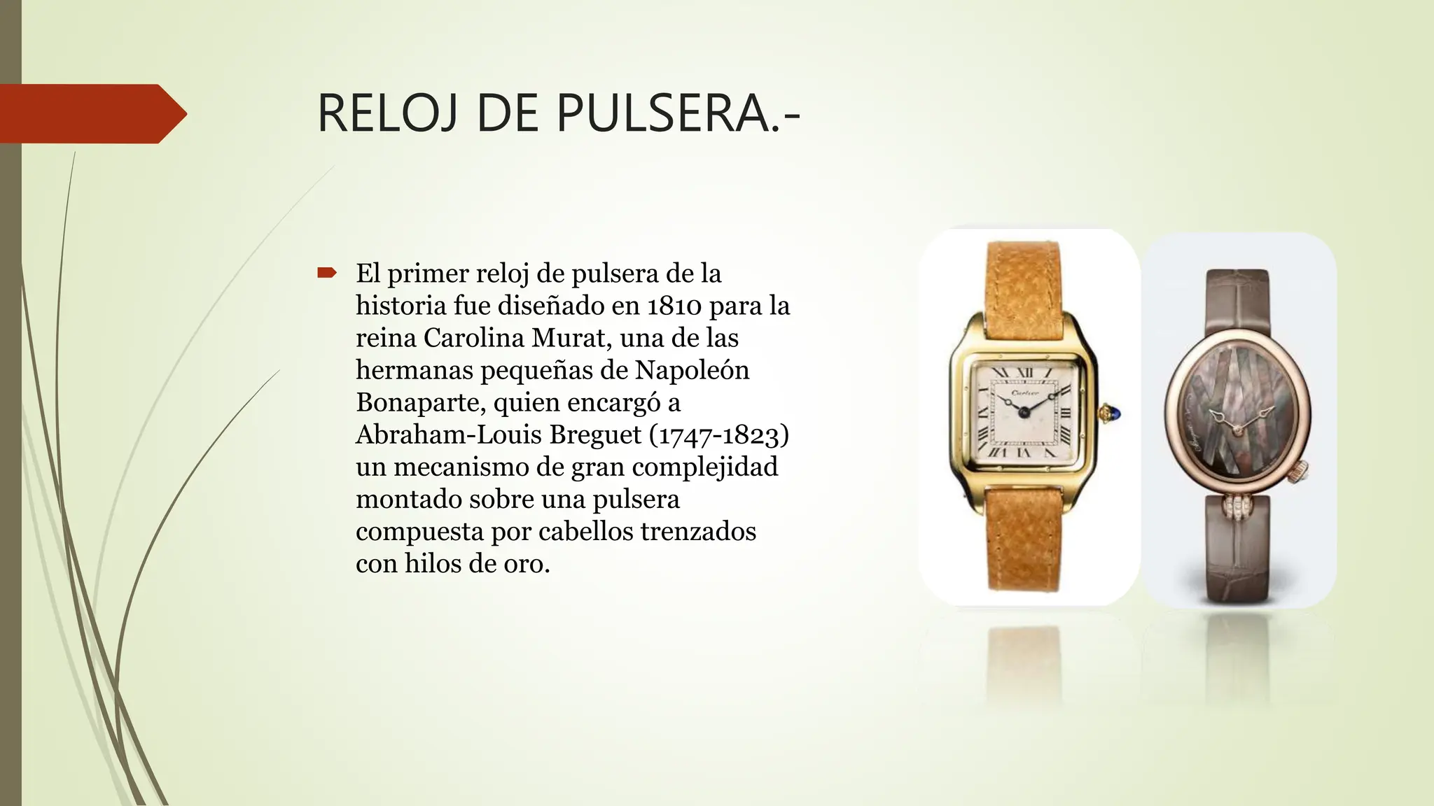 EVOLUCION DEL RELOJ DESDE 750a.c HASTA EL AÑO 2000 | PPT