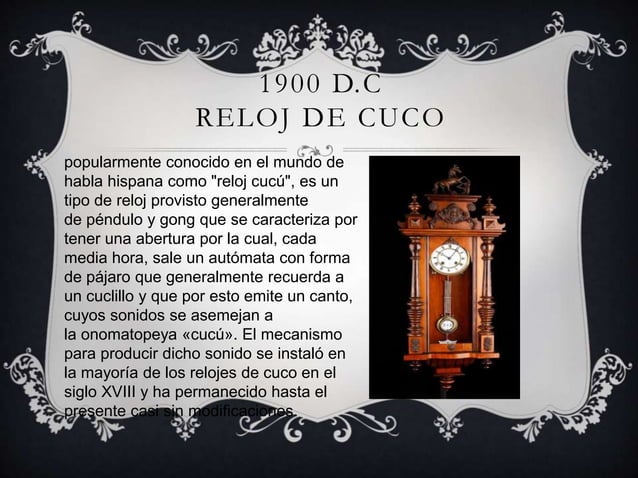 Evolución del Reloj | PPT