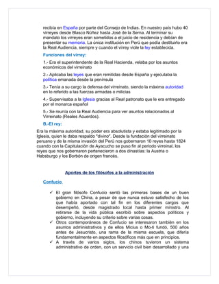 Evolucion Historica De La Administracion | DOC