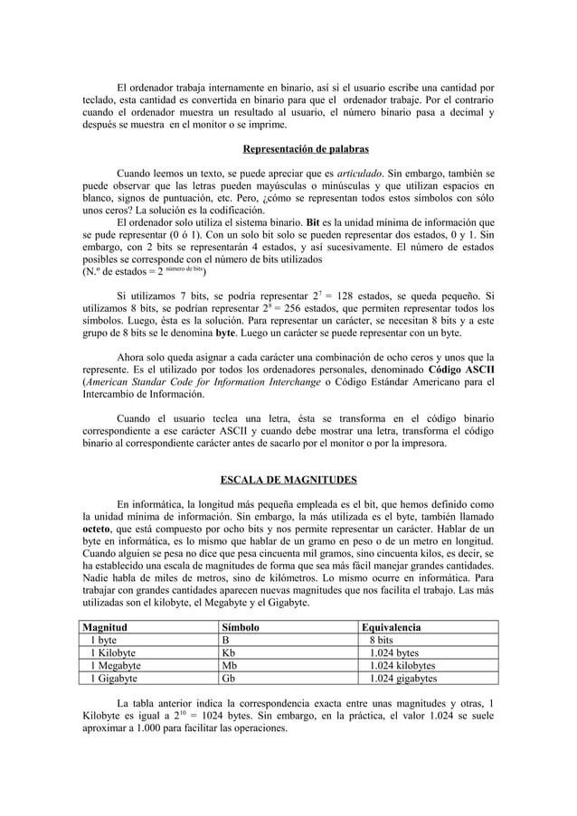 Evolucion historica de la informatica | DOC | Science