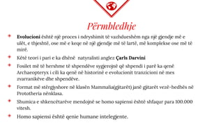 Teoria e evolucioni | PPTX