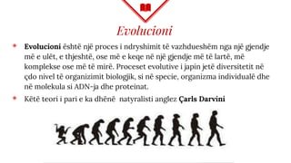 Teoria e evolucioni | PPTX