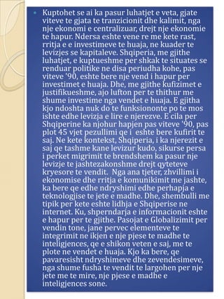 Evolucioni historik i globalizmit | PPTX