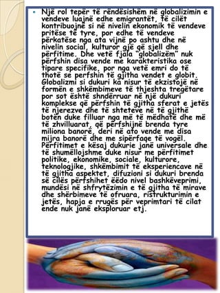 Evolucioni historik i globalizmit | PPTX