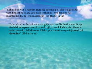 Evolucioni nje përrallë | PPTX