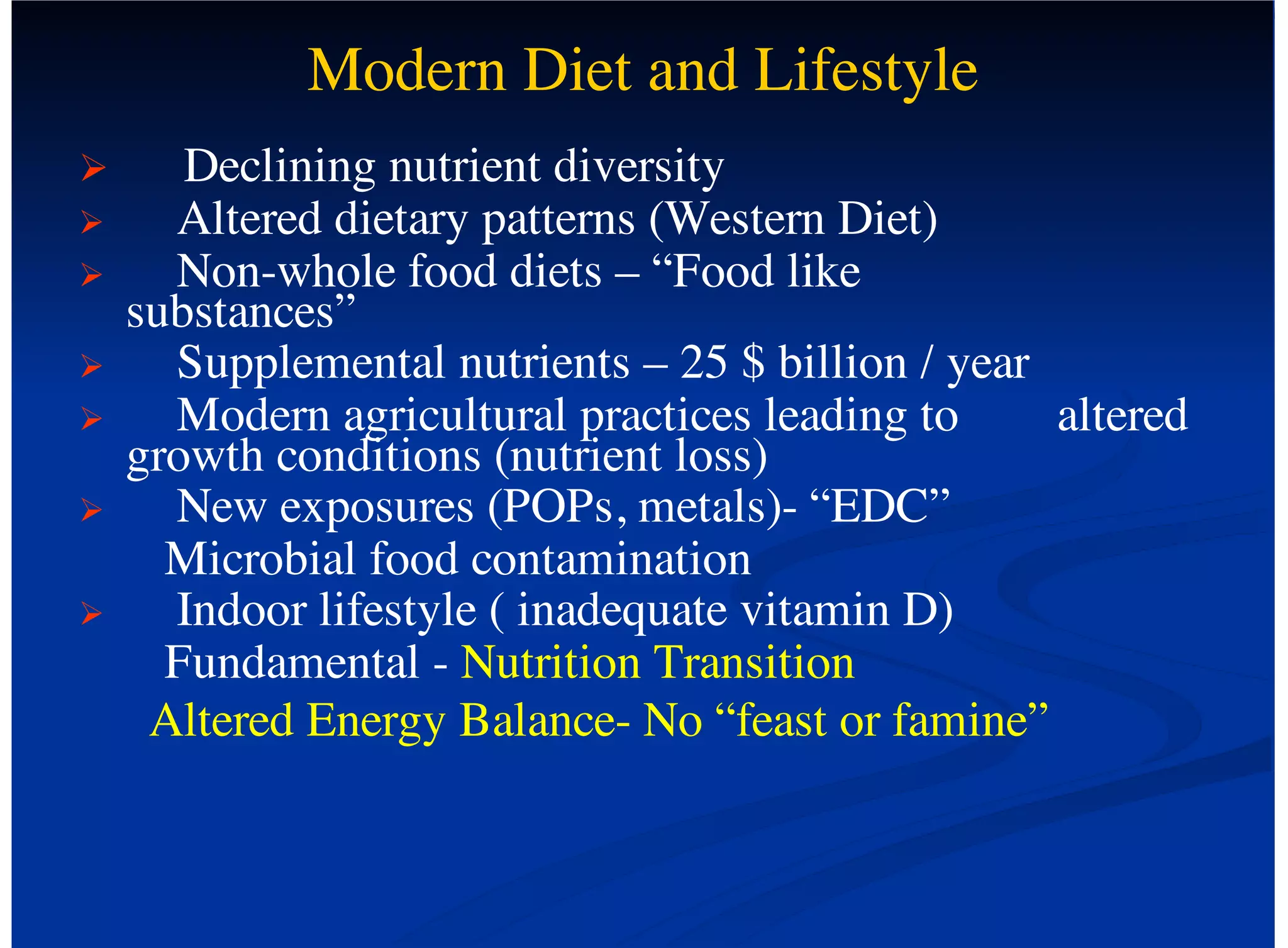 Evoluion of western diet chronic disease for cuny copy | PDF ...