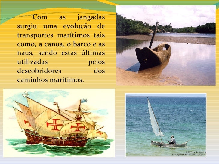 Evolução dos meios de transporte