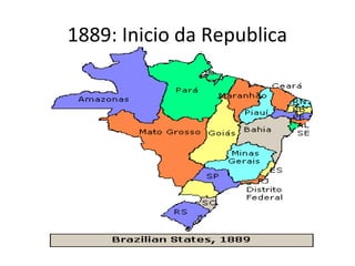Evolução territorial do brasil em mapas (1534 atual | PPT