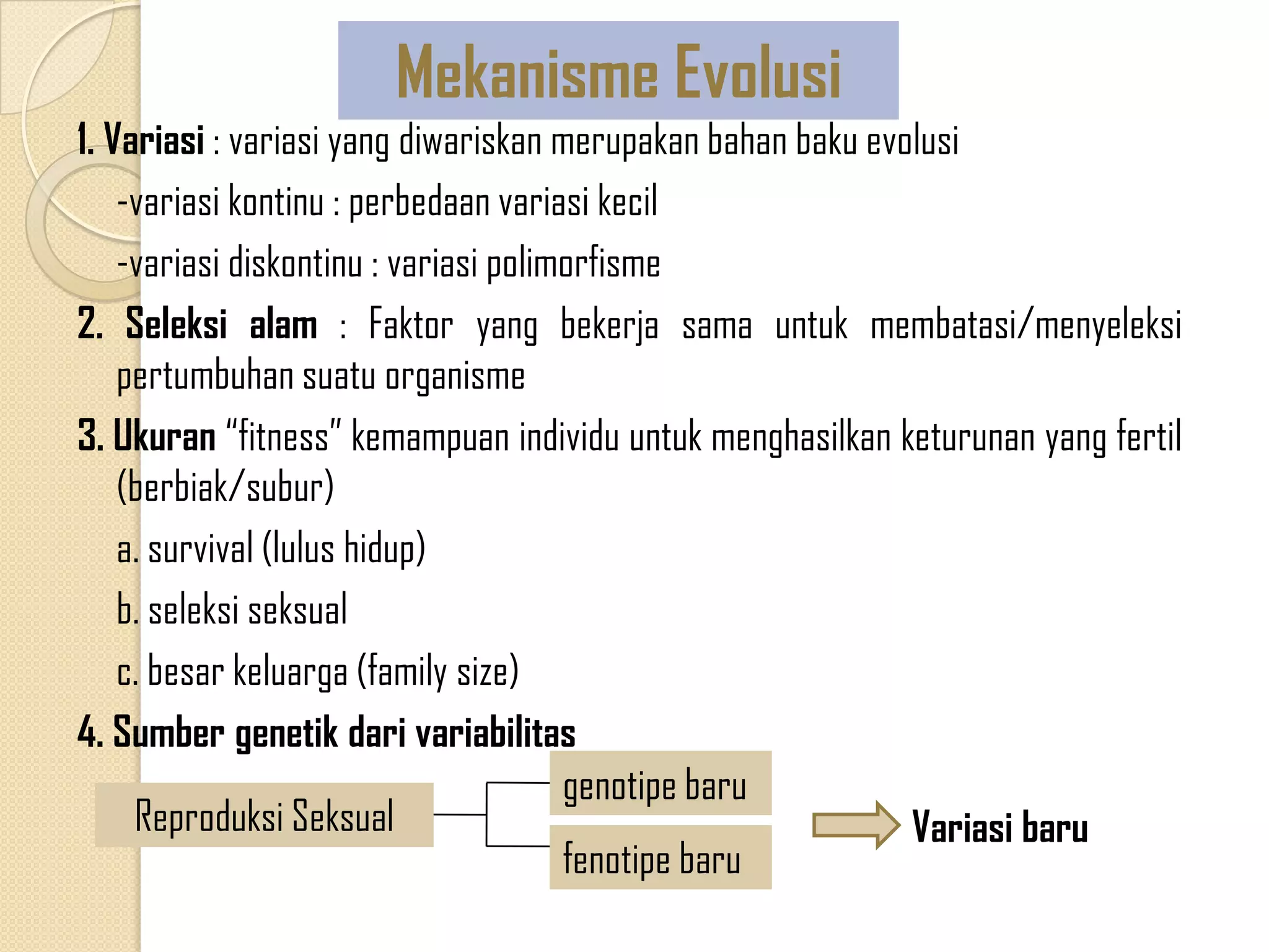 Evolusi | PPTX