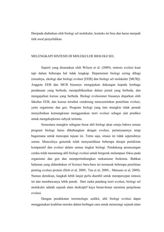 Evolusi | DOC