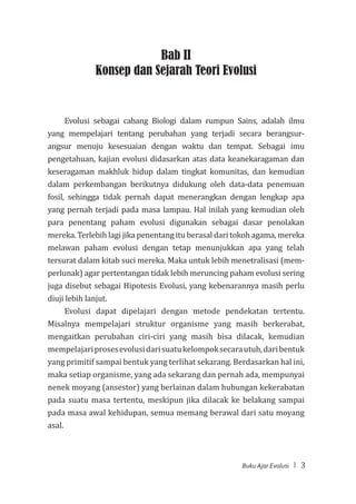 Buku Ajar Evolusi | PDF