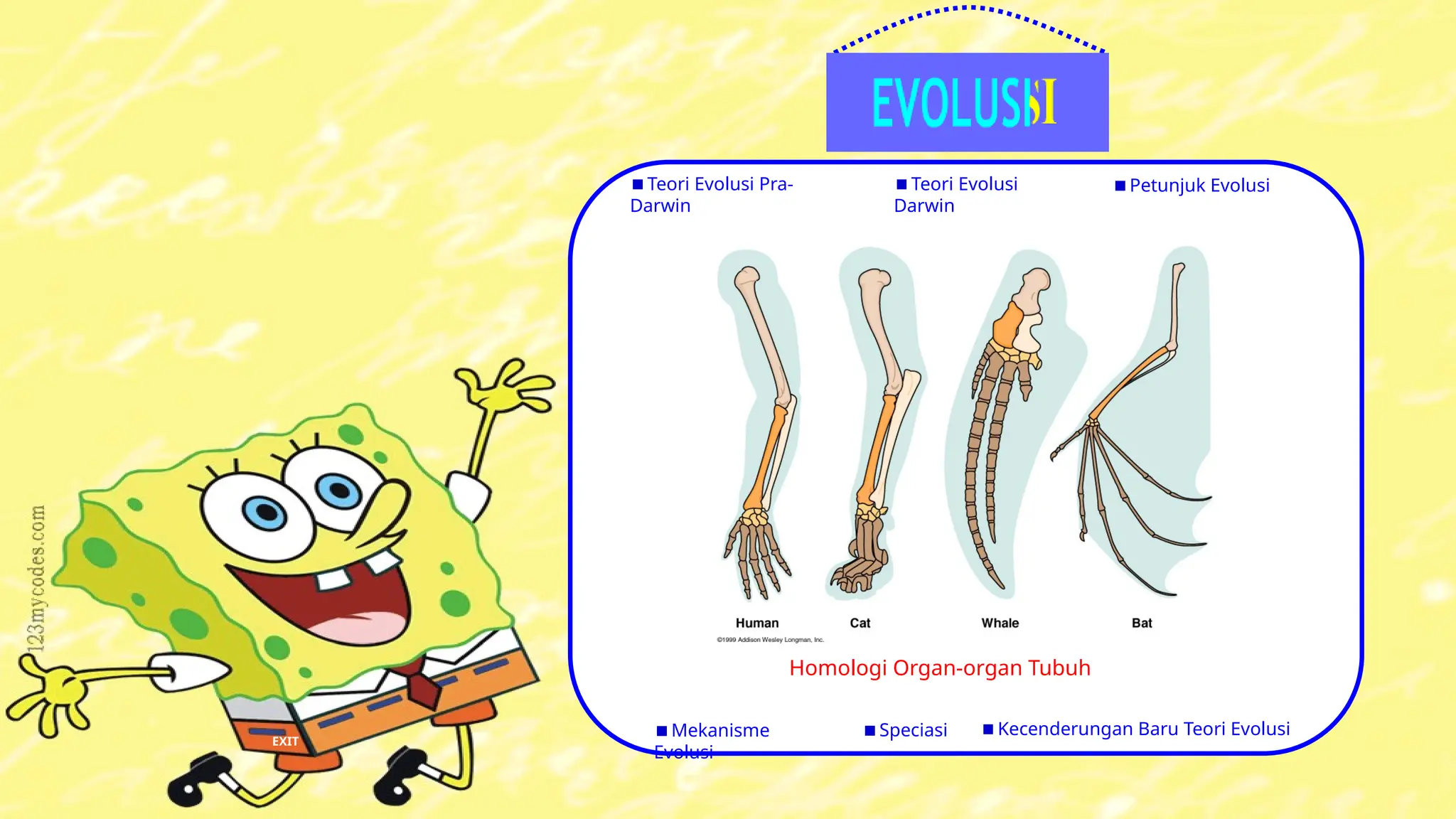 Evolusi hewan dan tumbuhan di bumi ini.pptx