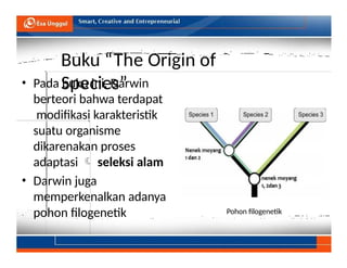 Teori evolusi materi kelas XII semester ganjil | PPTX