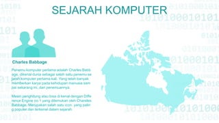 Evolusi dan kinerja komputer | PPTX