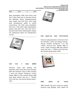 Evolusi dan sejarah komputer | PDF