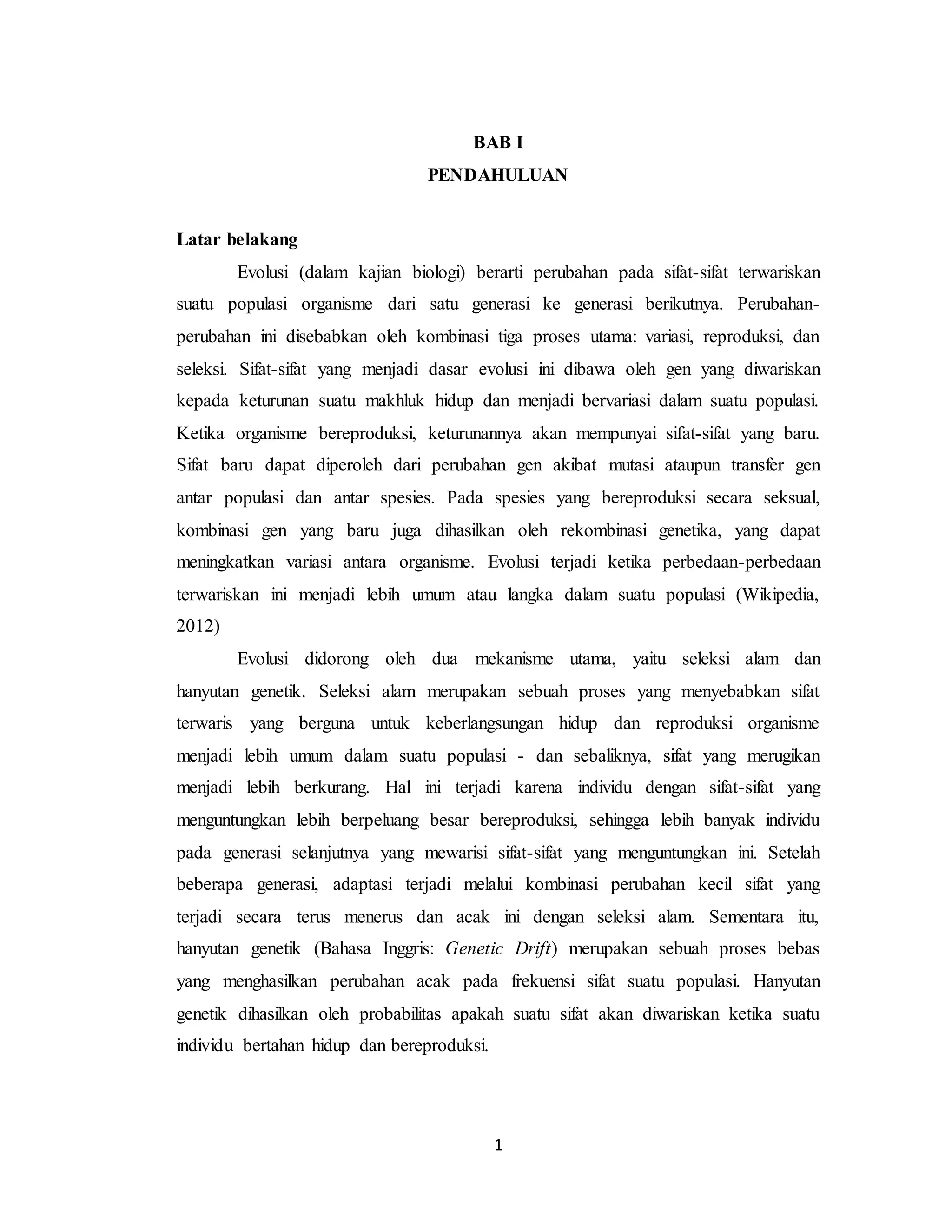 Evolusi invertebrataa | DOCX