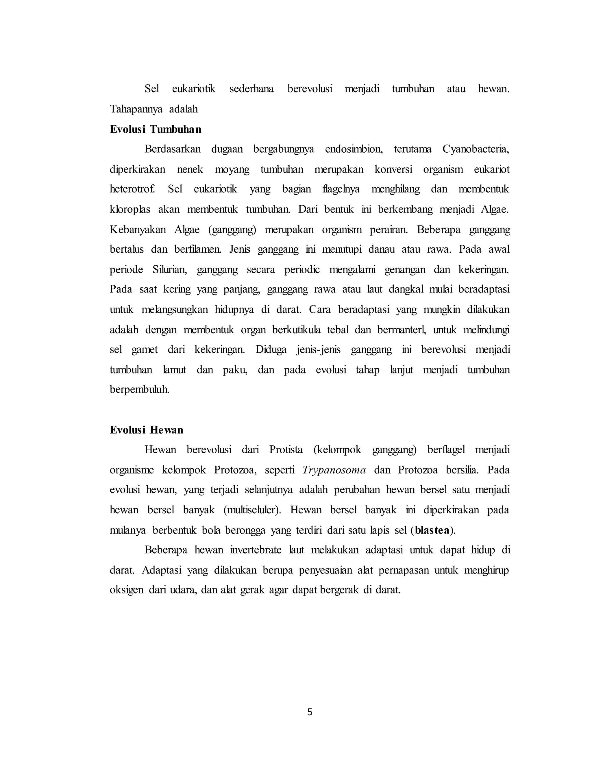 Evolusi invertebrataa | DOCX