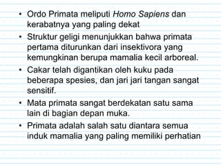 Evolusi manusia | PPTX