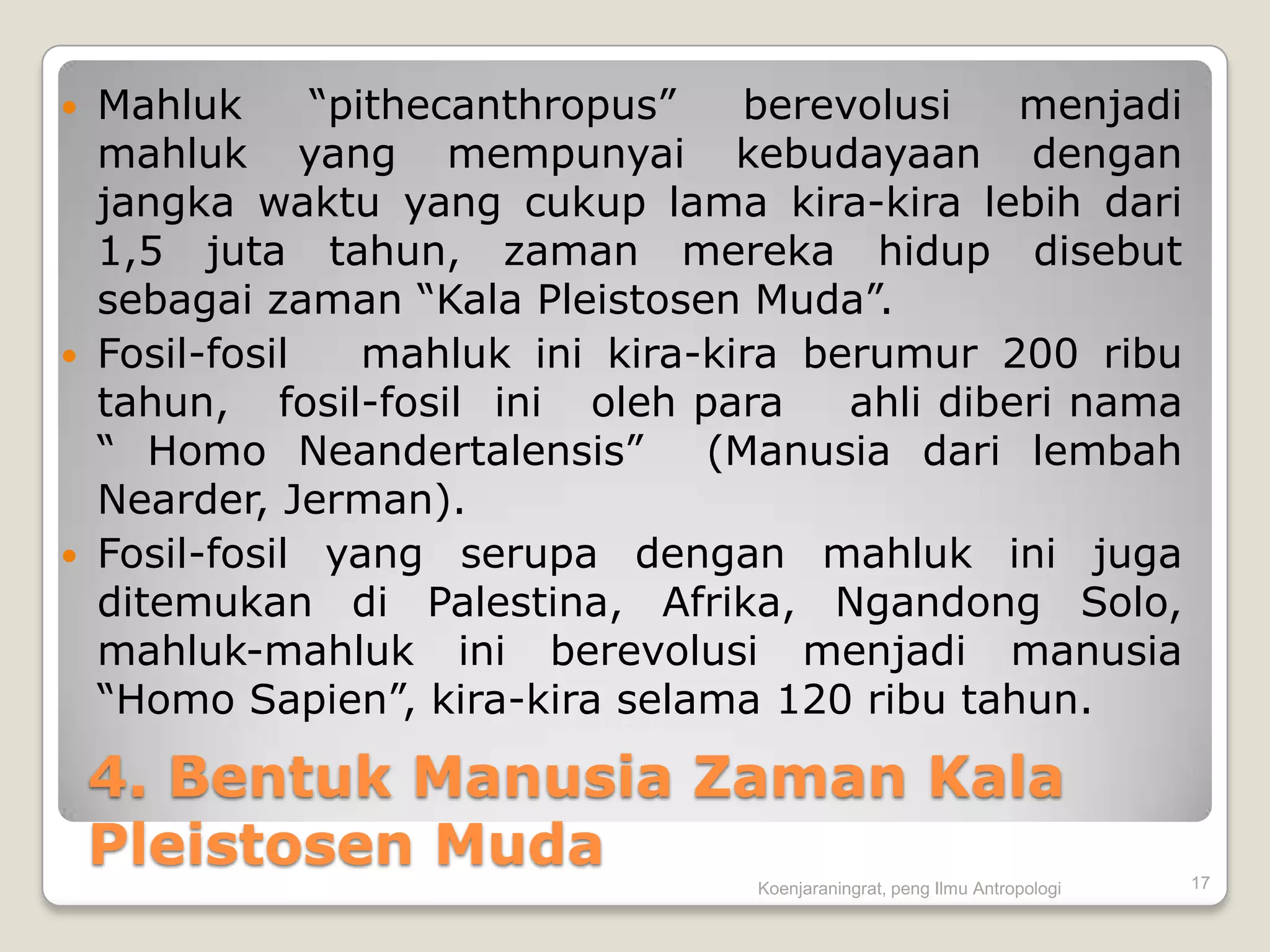 Evolusi primata dan manusia | PPT